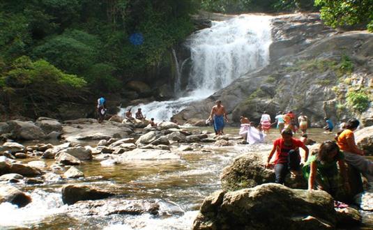 Cheeyappara Waterfalls tour with Antilog Vacations at Munnar Kerala