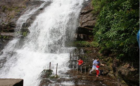 Cheeyappara Waterfalls tour with Antilog Vacations at Munnar Kerala