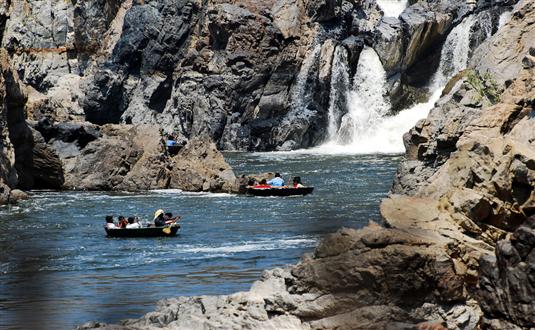 Coracle ride tour with Antilog Vacations at Hampi South India