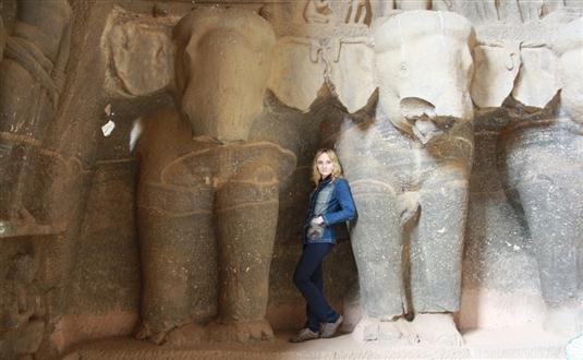 Karla Caves tour with Antilog Vacations at Lonavala Western India