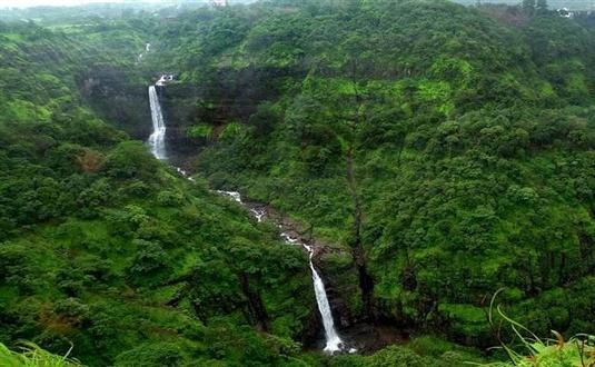 Kune Waterfalls tour with Antilog Vacations at Lonavala Western India