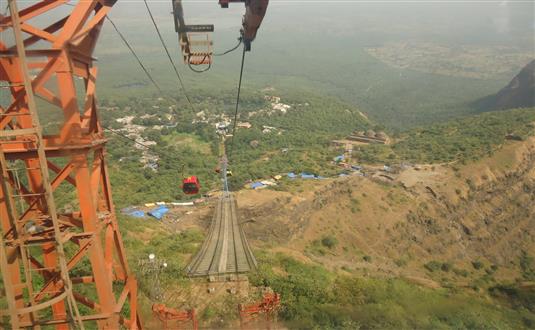Pavagadh Ropeway tour with Antilog Vacations at Pavagadh Western India
