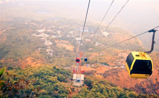 Pavagadh Ropeway tour with Antilog Vacations at Pavagadh Western India