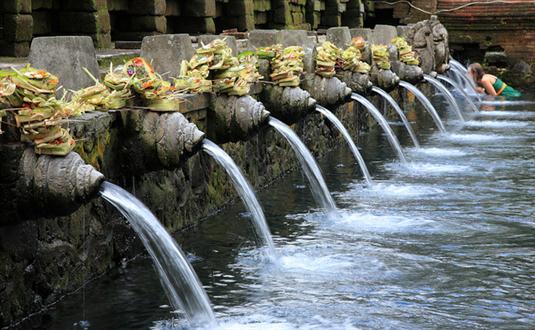Holy Spring Water temple tour with Antilog Vacations at Bali Bali