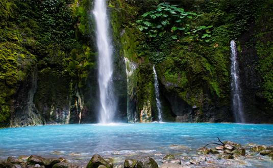 Sibolangit Waterfall tour with Antilog Vacations at Medan Indonesia