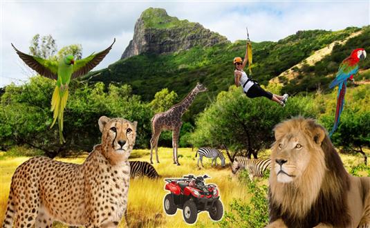 Casela Nature & Leisure Park tour with Antilog Vacations at Mauritius ...