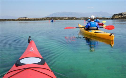 Cave Sea Kayaking tour with Antilog Vacations at Mauritius Mauritius