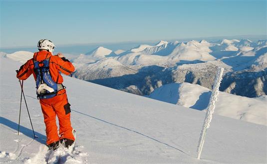 Strandafjellet Skisenter tour with Antilog Vacations at Stranda Norway